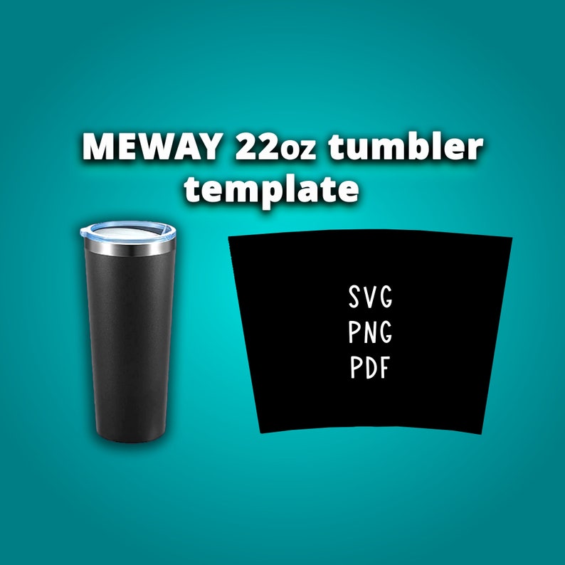 MEWAY Tapered 22 Oz Tumbler Template Sublimation for - Etsy