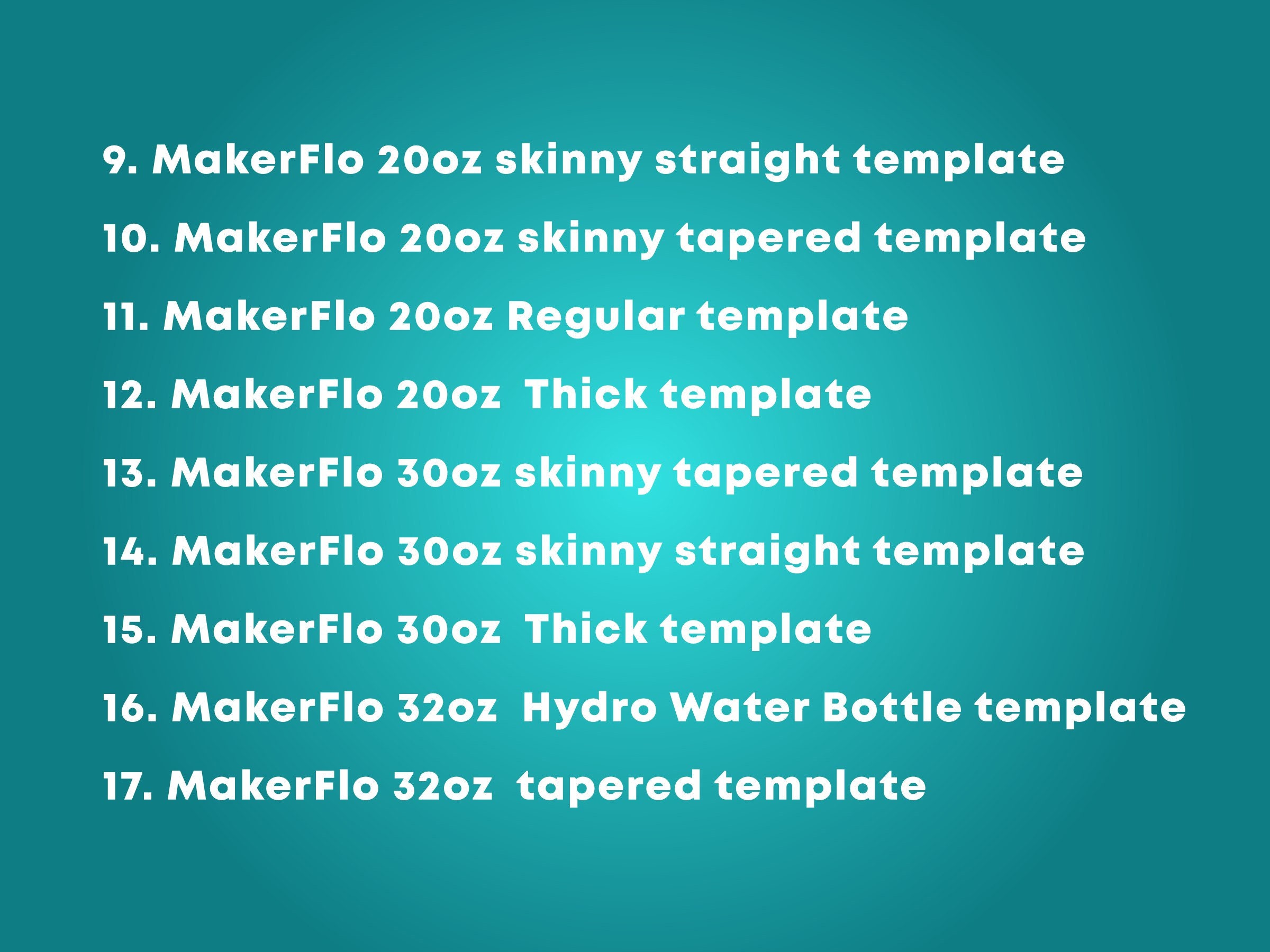 Makerflo Tumbler Templates Bundle Sublimation Templates - Etsy Australia