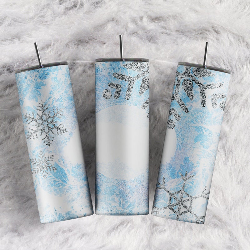 Snowflake Tumbler - Etsy