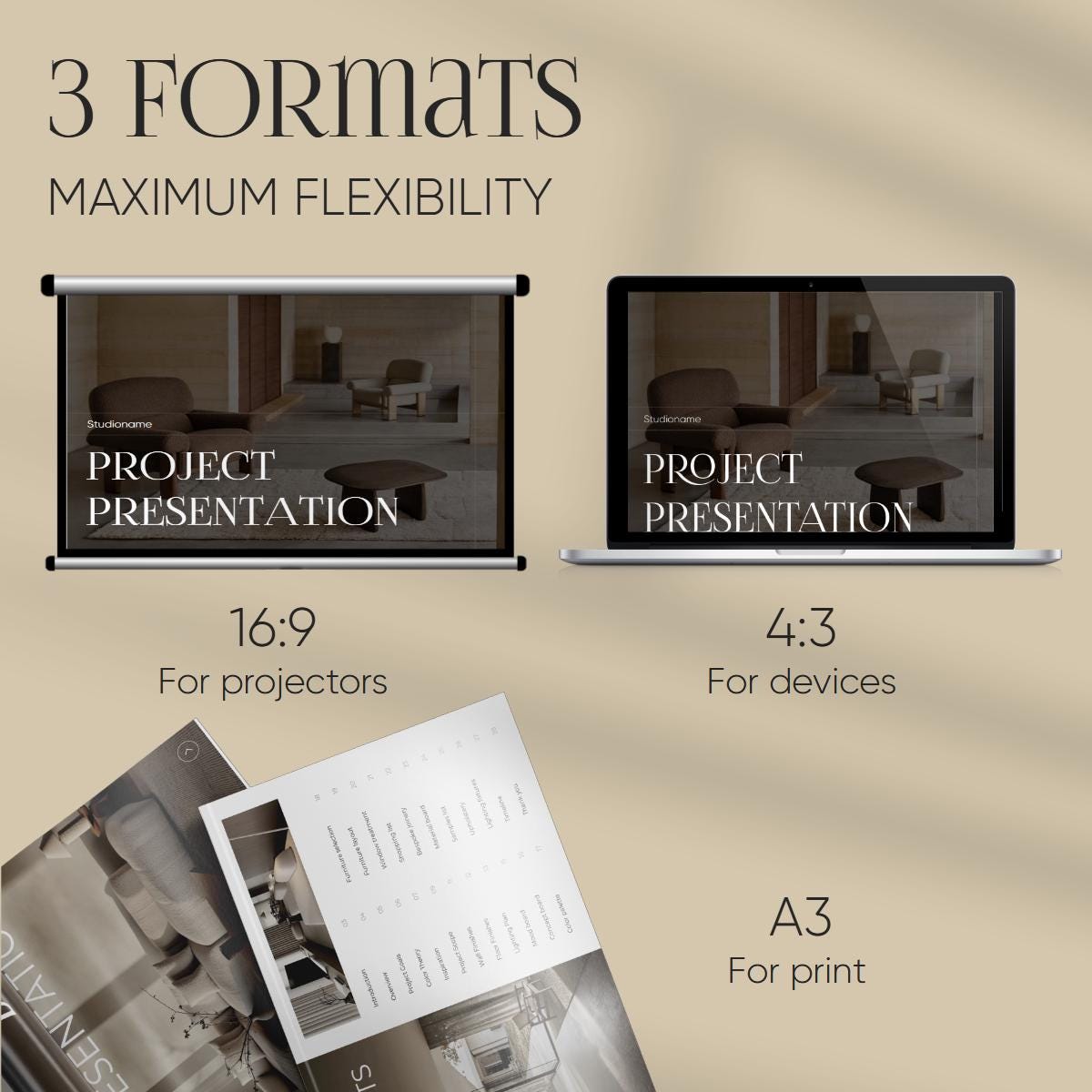 Interior Design Template Pack, FF&E Schedule, Proposal, Project ...