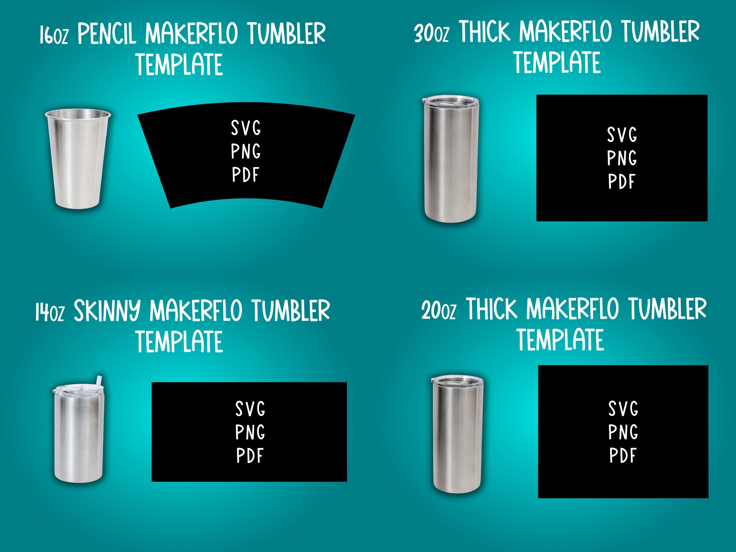 Makerflo Tumbler Templates Bundle Sublimation Templates - Etsy Australia