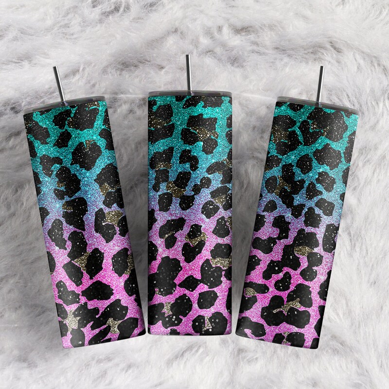 Leopard Print Tumbler - Etsy