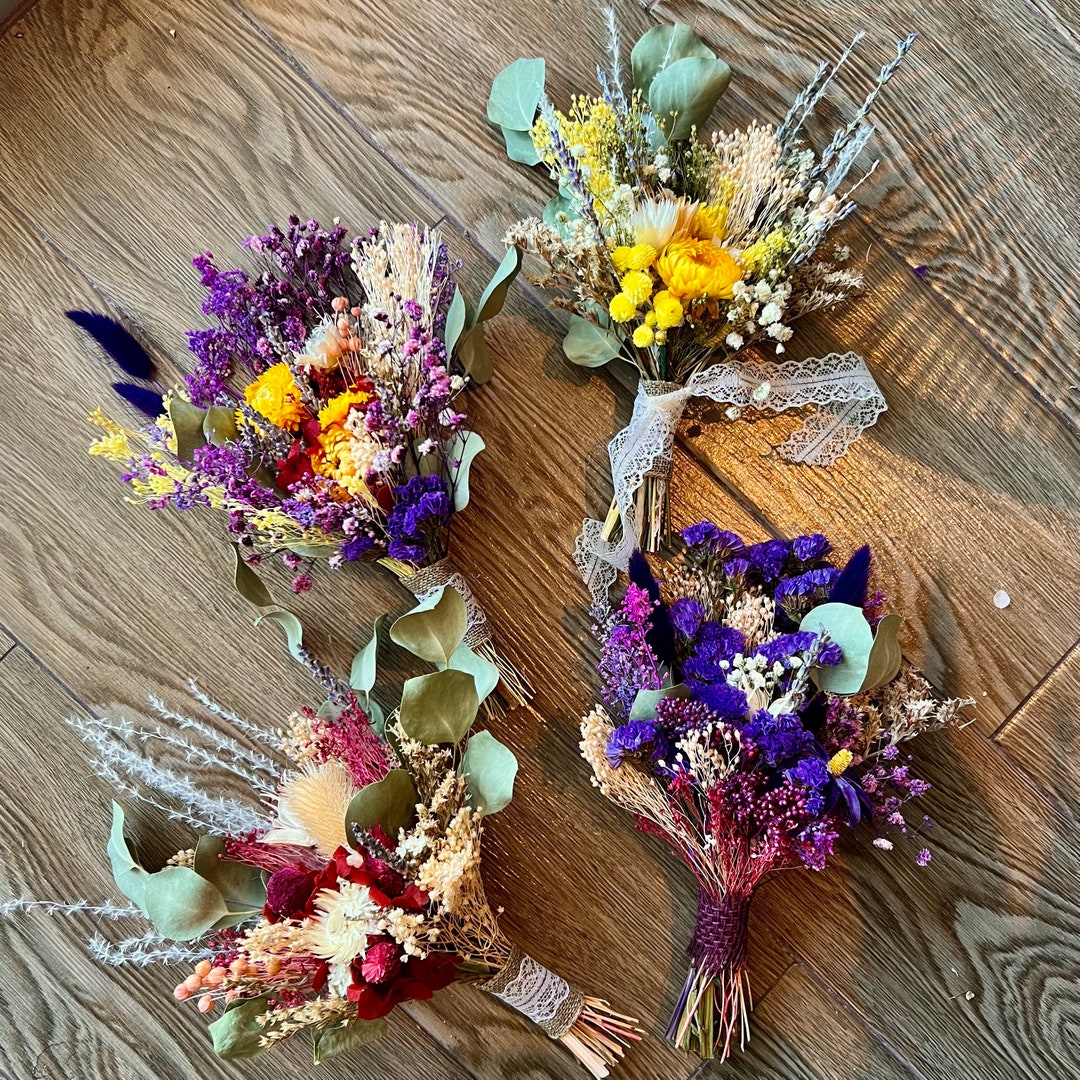 Dried Flower Bouquet, Wildflower, Dry Flower Bouquet, Dried Bouquet ...