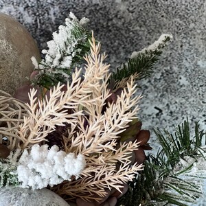 Christmas Centerpiece, Winter Table Decor, Holiday Centerpiece, Rustic ...