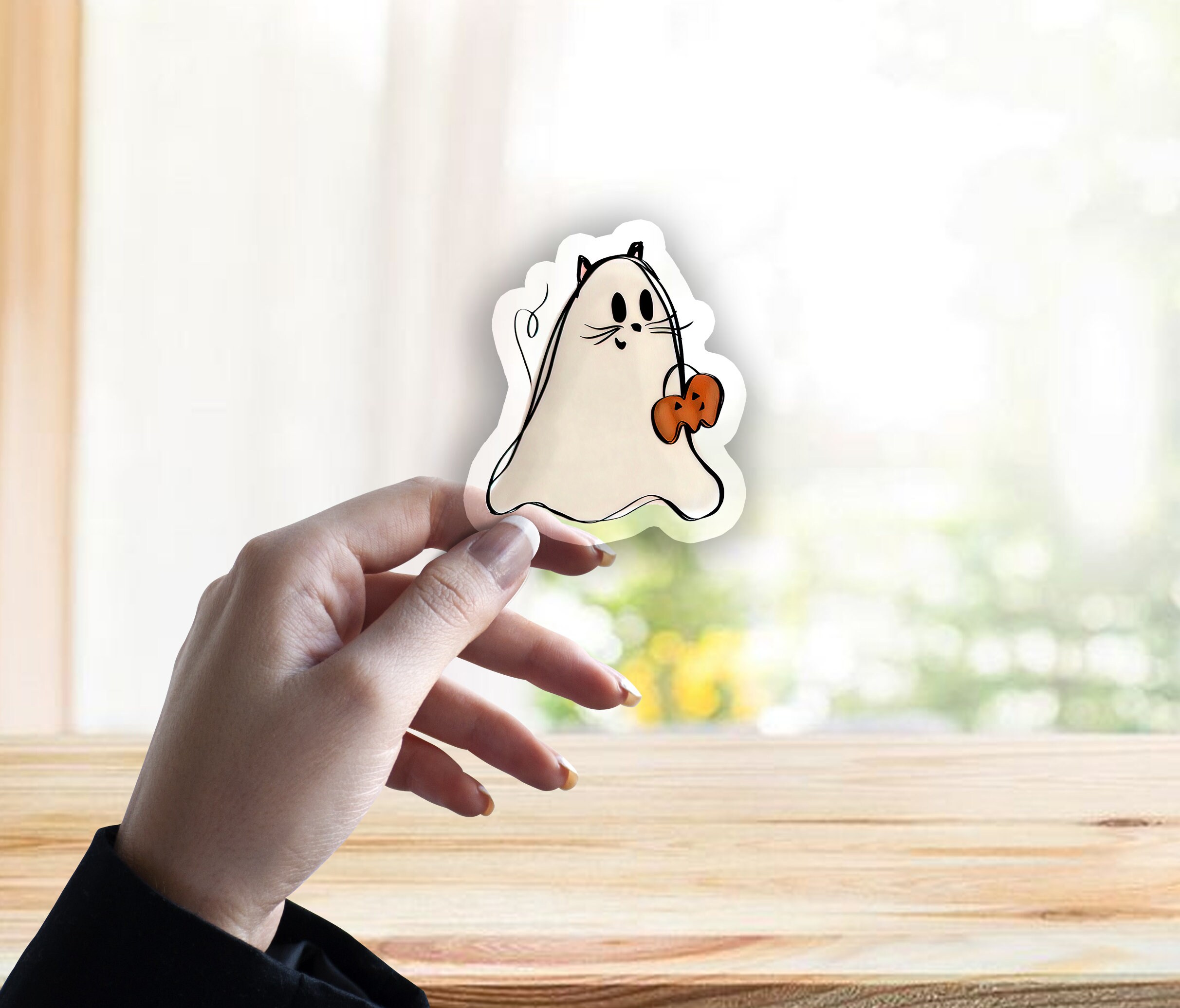Trick or Treating Ghosts Sticker sold by Gabriel Tavares | SKU 24551468 ...
