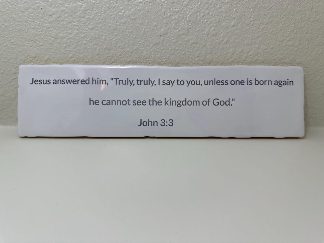 Bible Verse Tile - Etsy