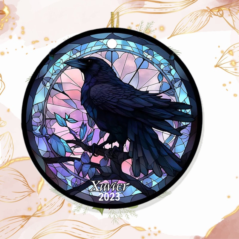 Raven Ornament - Etsy