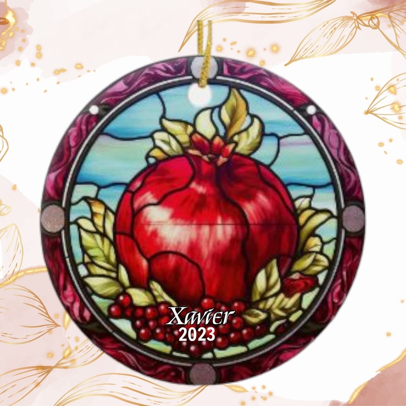 Glass Pomegranate - Etsy