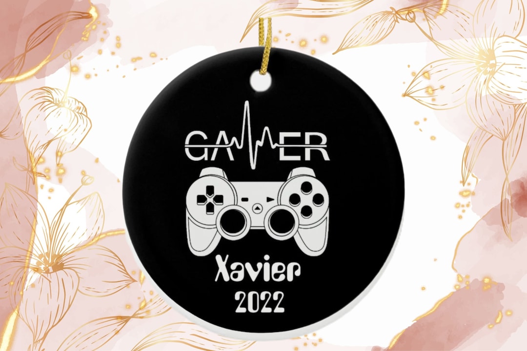 Gaming Ornament, Gamer Gifts, Christmas Ornaments, Personalized Gifts ...