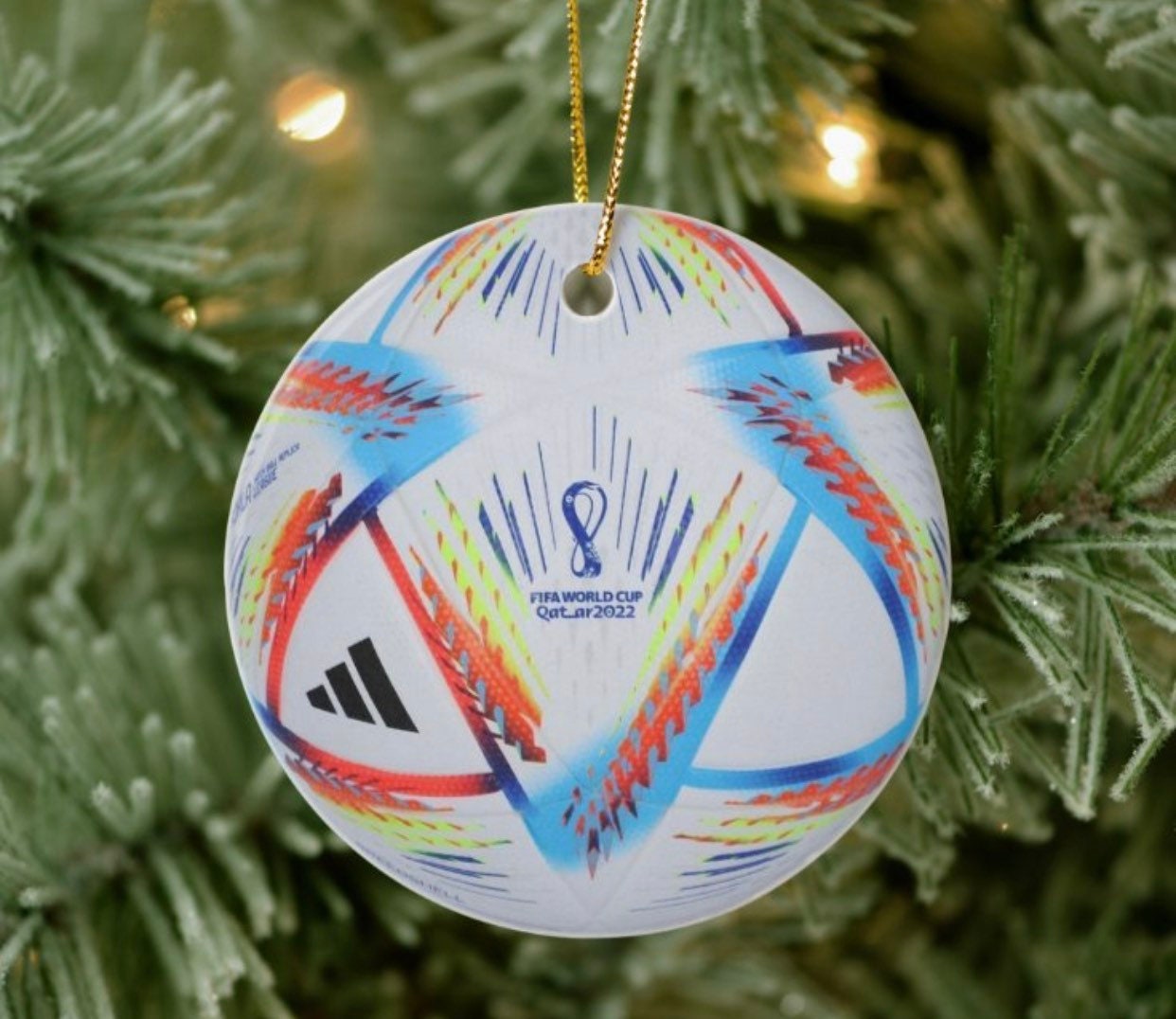 World Cup 2022 Christmas Ornament, Qatar 2022, Mundial 2022 Ornament ...