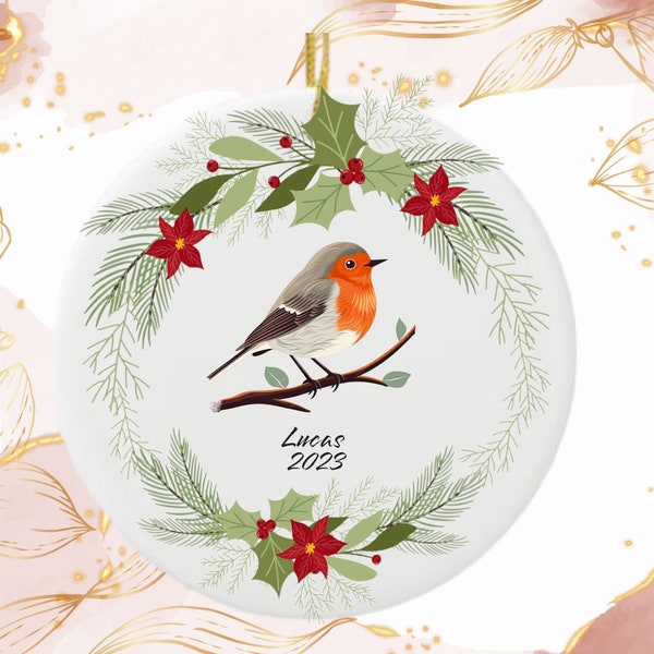 Robin Ornament - Etsy