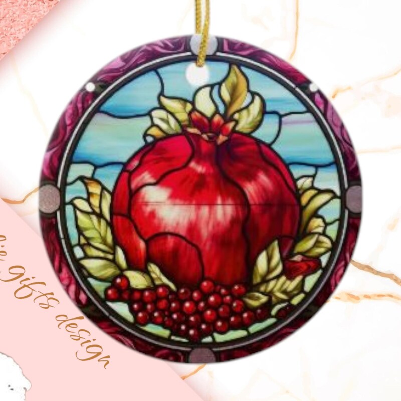 Glass Pomegranate - Etsy