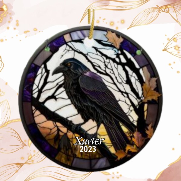 Raven Ornament - Etsy