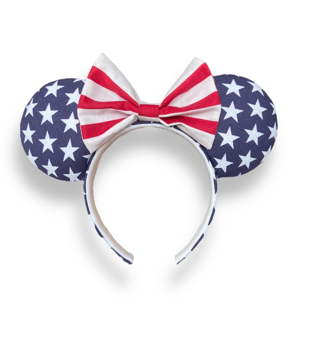 American Flag Disney Ears - Etsy