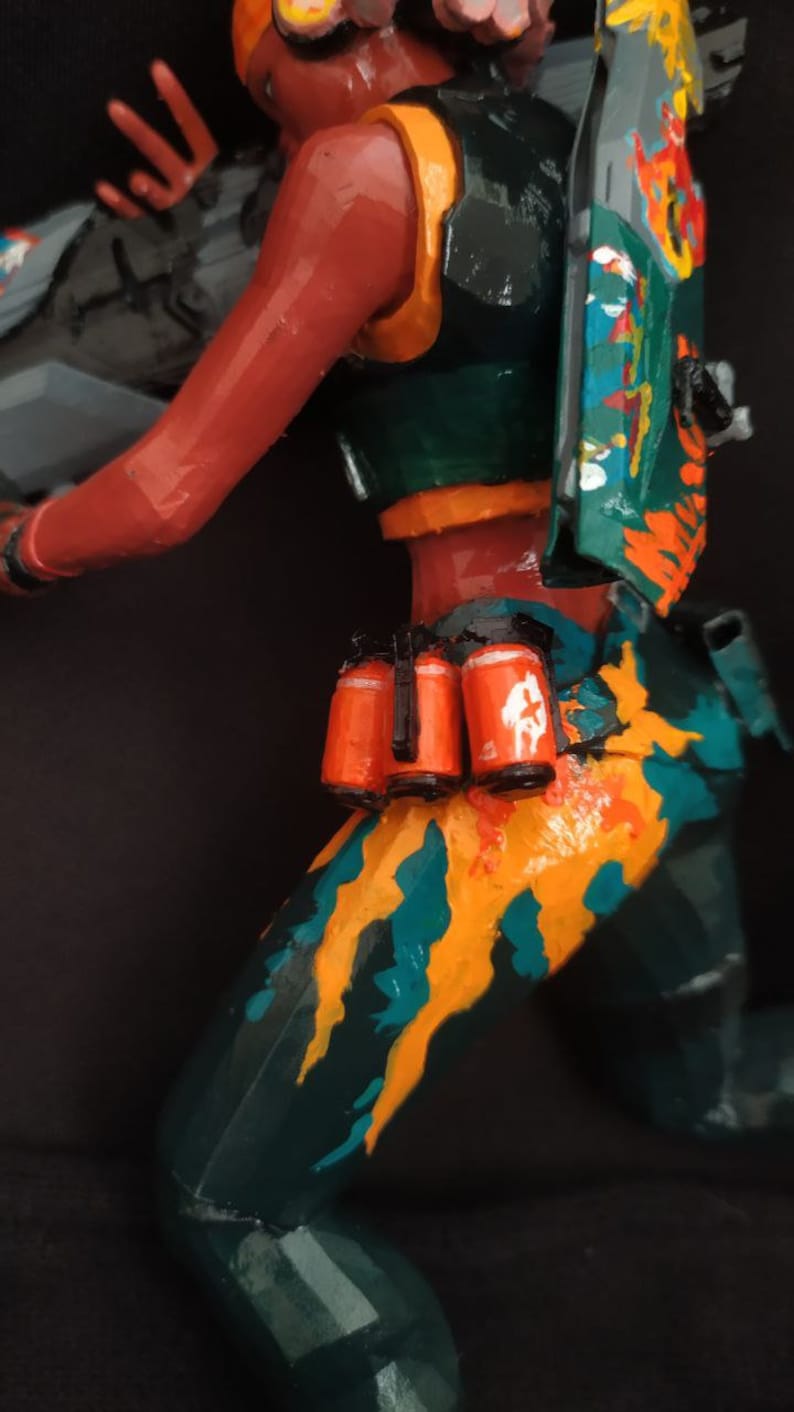 Valorant Raze Figure-valorant 3d Gift Figure-home Decore-3d Toy - Etsy