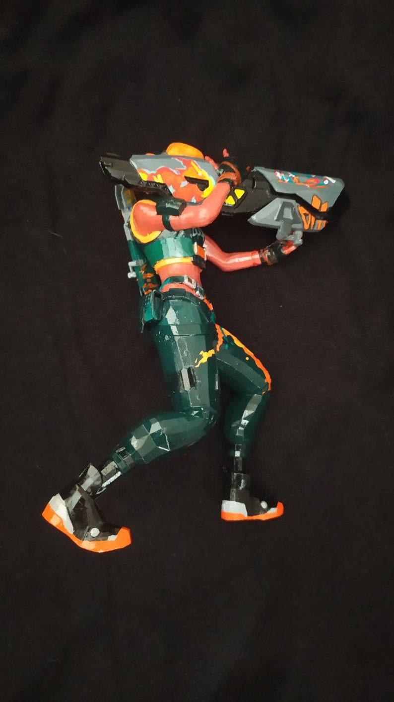 Valorant Raze Figure-valorant 3d Gift Figure-home Decore-3d Toy - Etsy