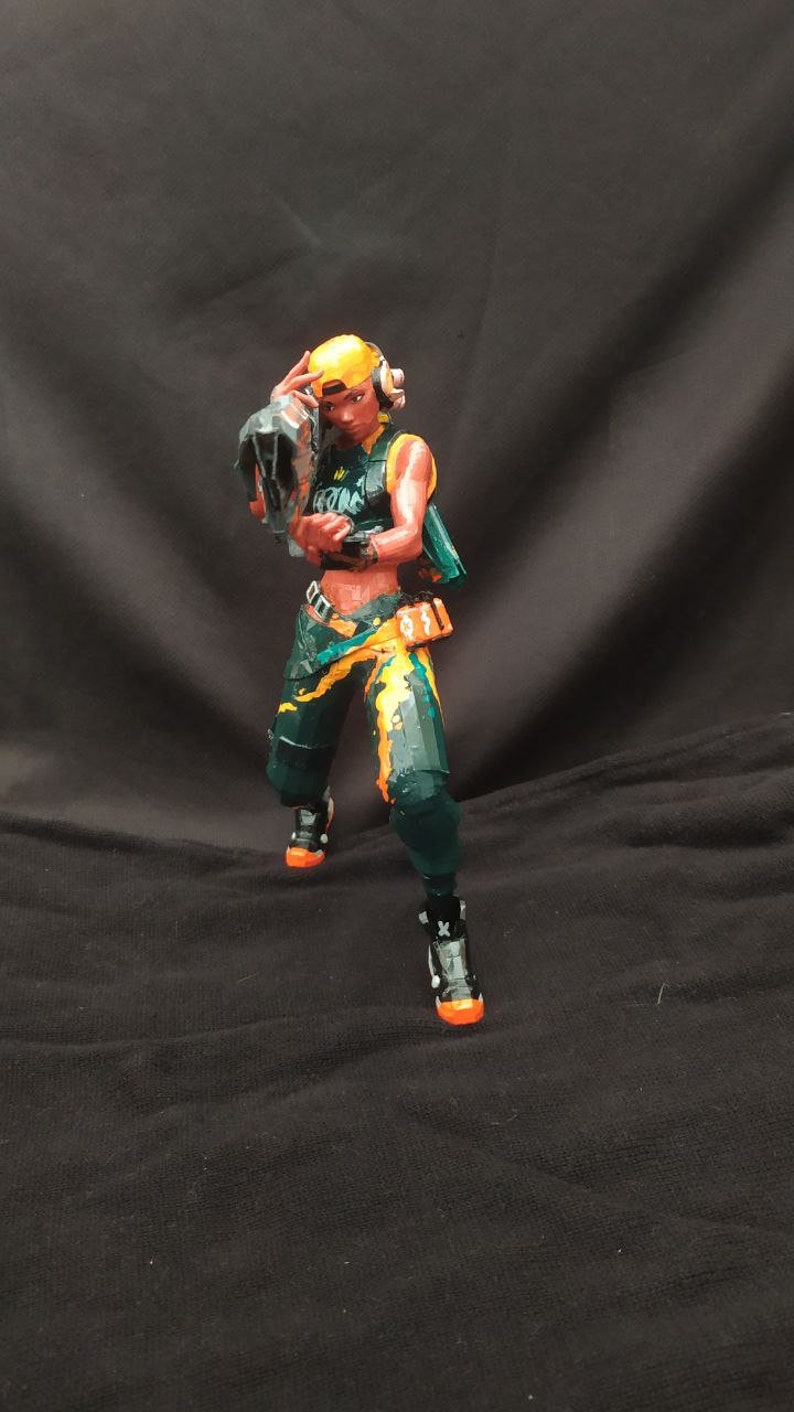 Valorant Raze Figure-valorant 3d Gift Figure-home Decore-3d Toy - Etsy