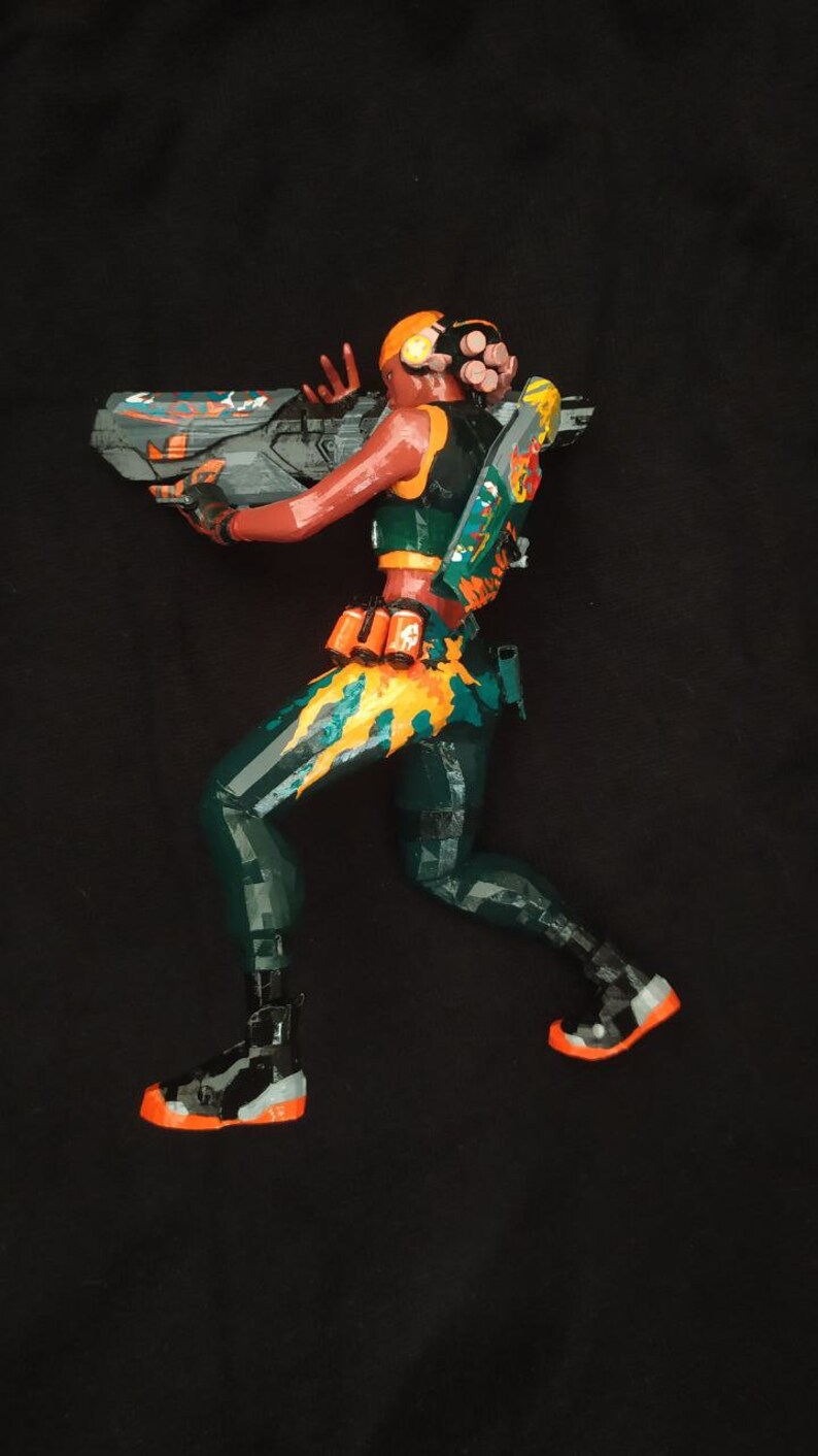 Valorant Raze Figure-valorant 3d Gift Figure-home Decore-3d Toy - Etsy