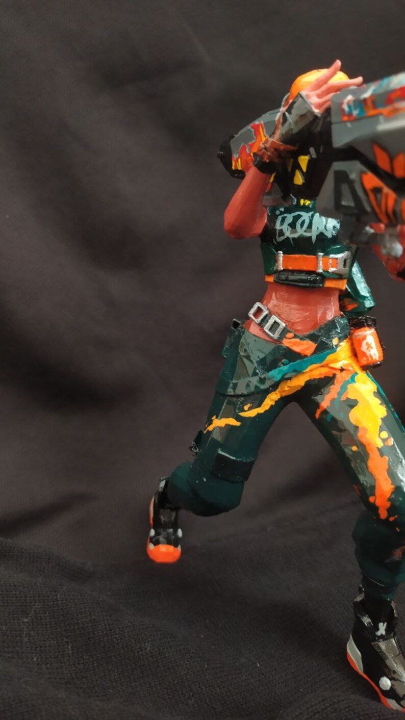 Valorant Raze Figure-valorant 3d Gift Figure-home Decore-3d Toy - Etsy