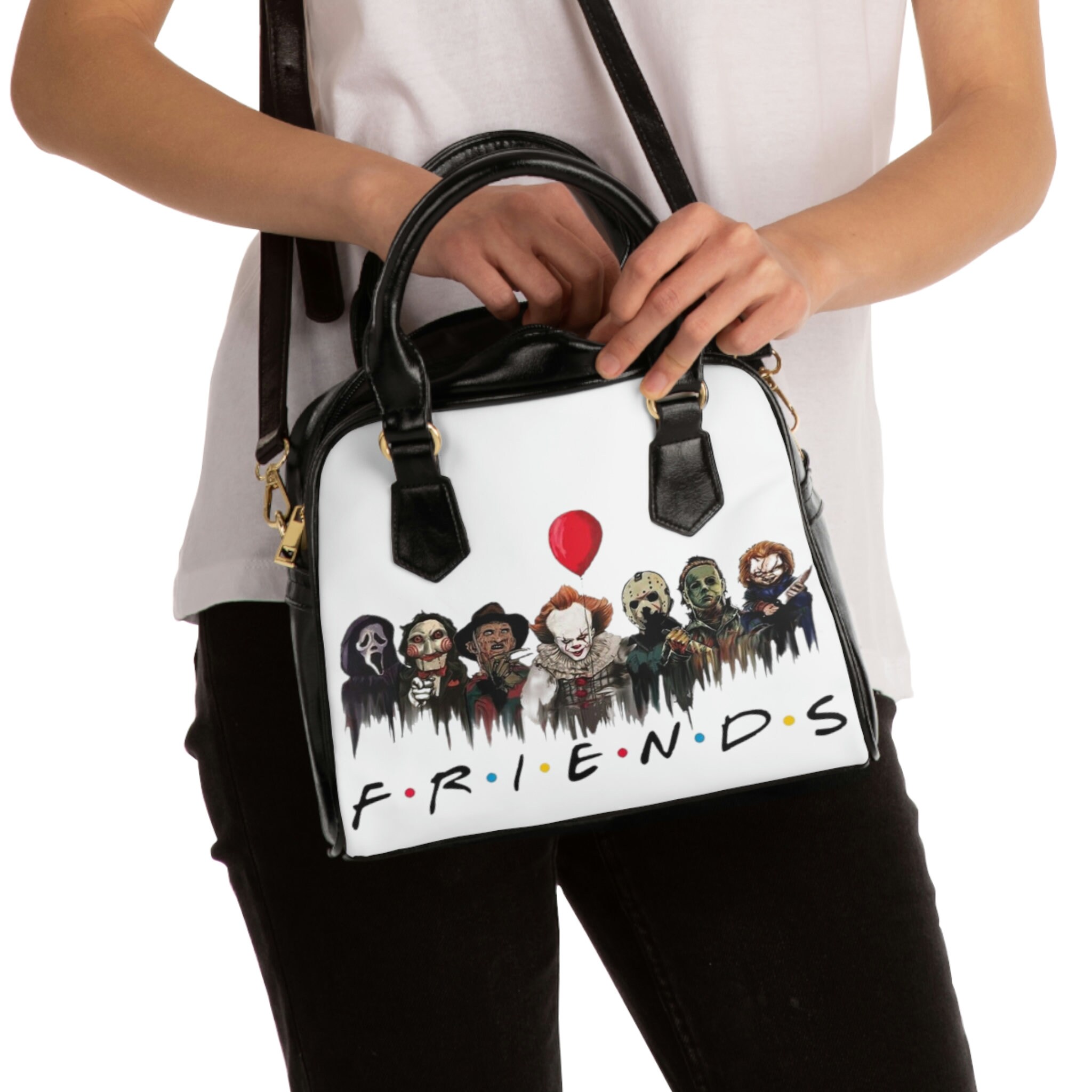 Horror Villains White Shoulder Handbag - Etsy