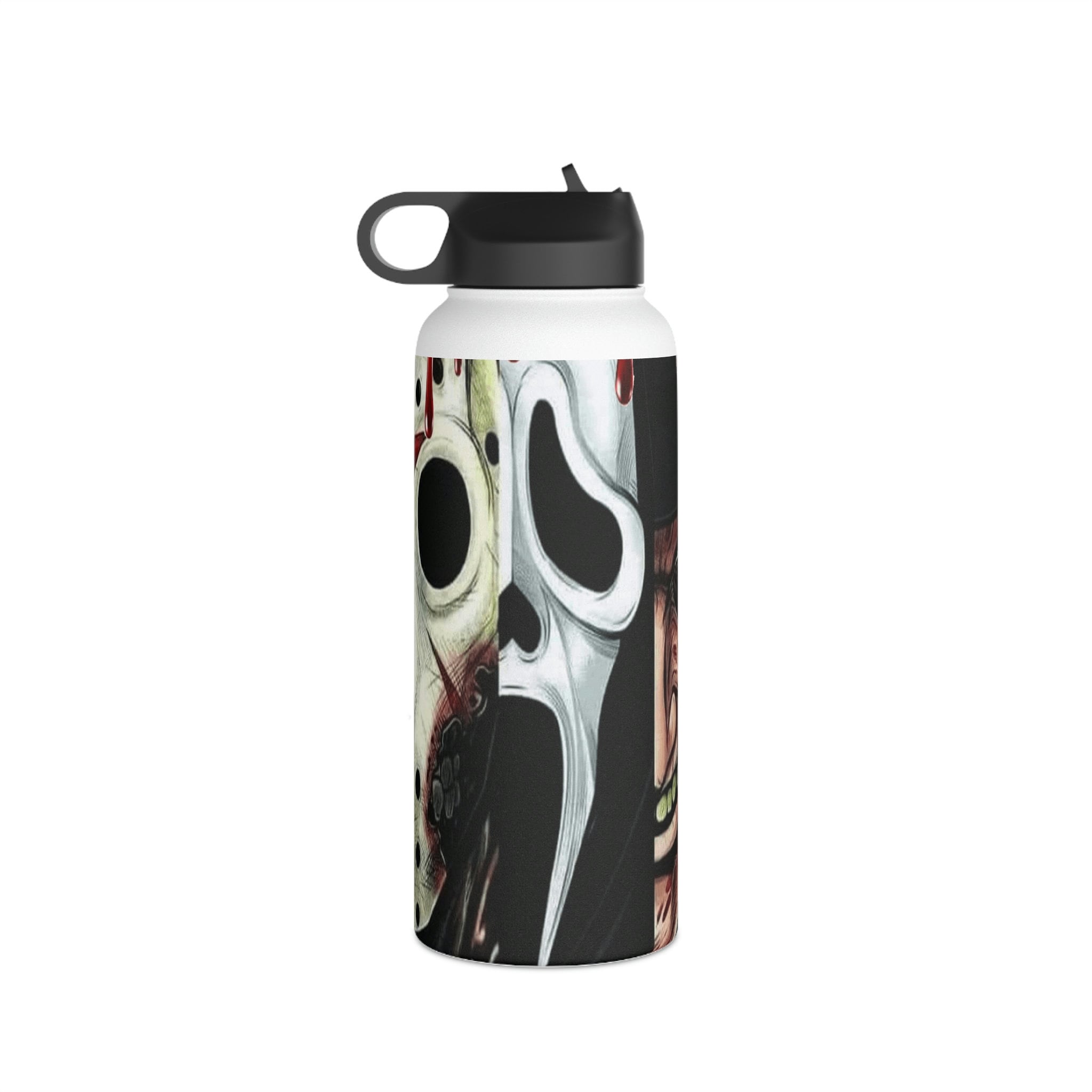 Horror Characters Stainless Steel Water Bottle, Standard Lid 32 Oz - Etsy