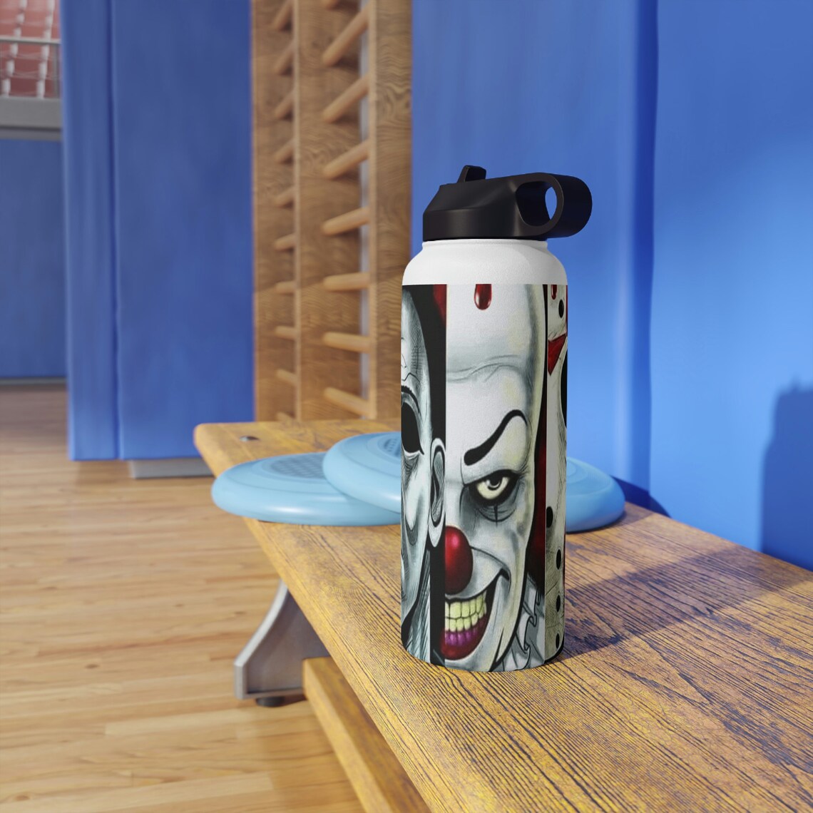 Horror Characters Stainless Steel Water Bottle, Standard Lid 32 Oz - Etsy