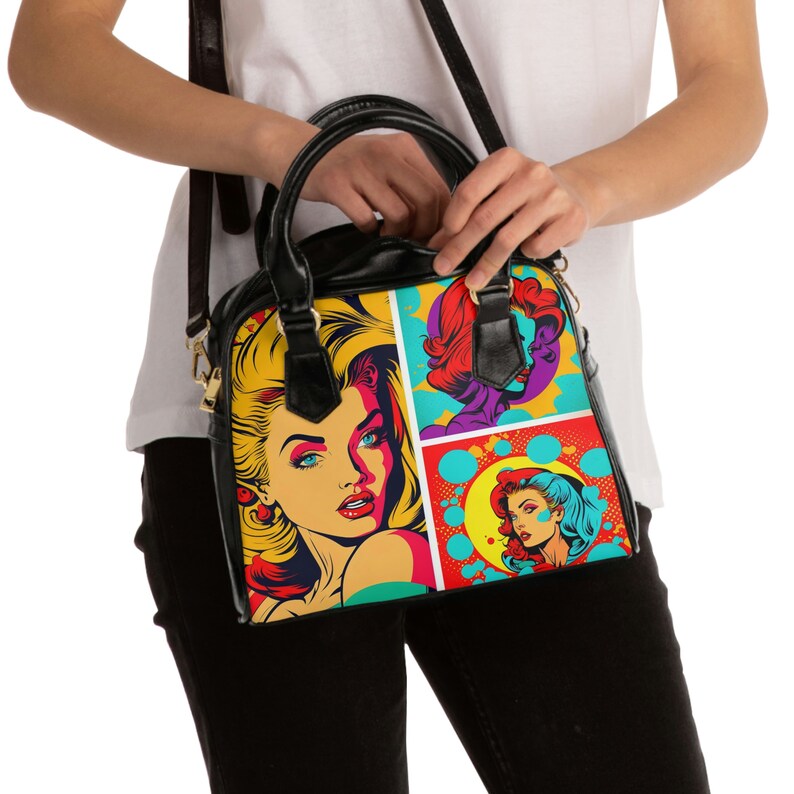 Pop Art 1 Shoulder Handbag - Etsy