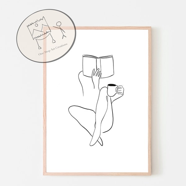 Woman Standing, Line Drawing Woman, Woman Body Art, Feminist Print, One ...