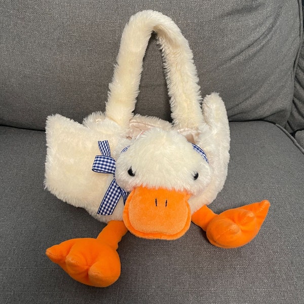 Plush Duck Basket - Etsy