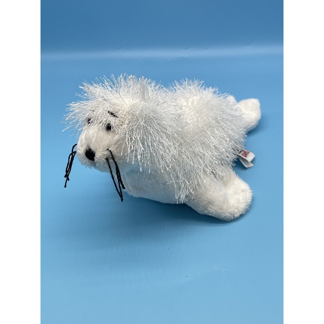 Ganz Webkinz Seal 11 White Stuffed Plush Beanbag HM023 No Code - Etsy