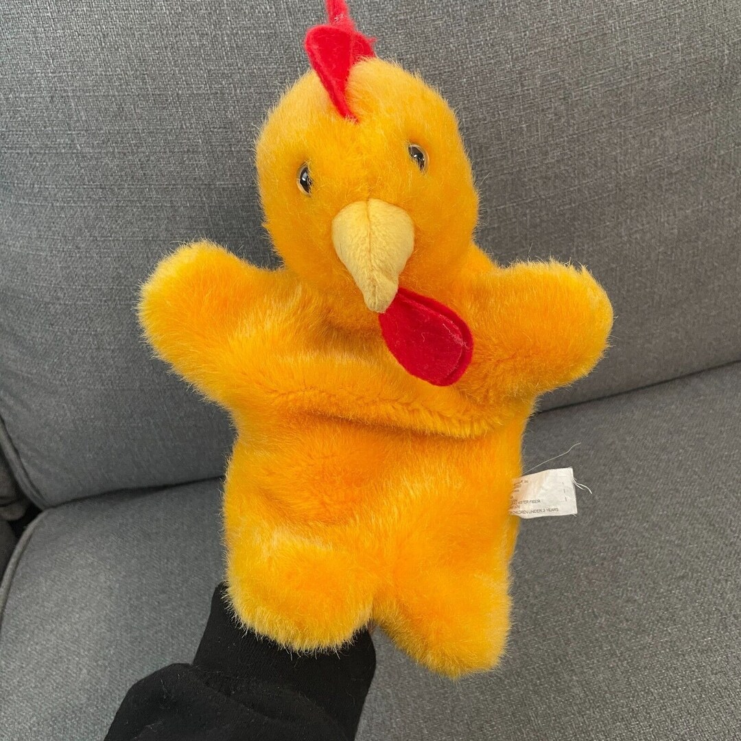 High Reach Learning Chicken Hand Puppet 10 Yellow Full - Etsy
