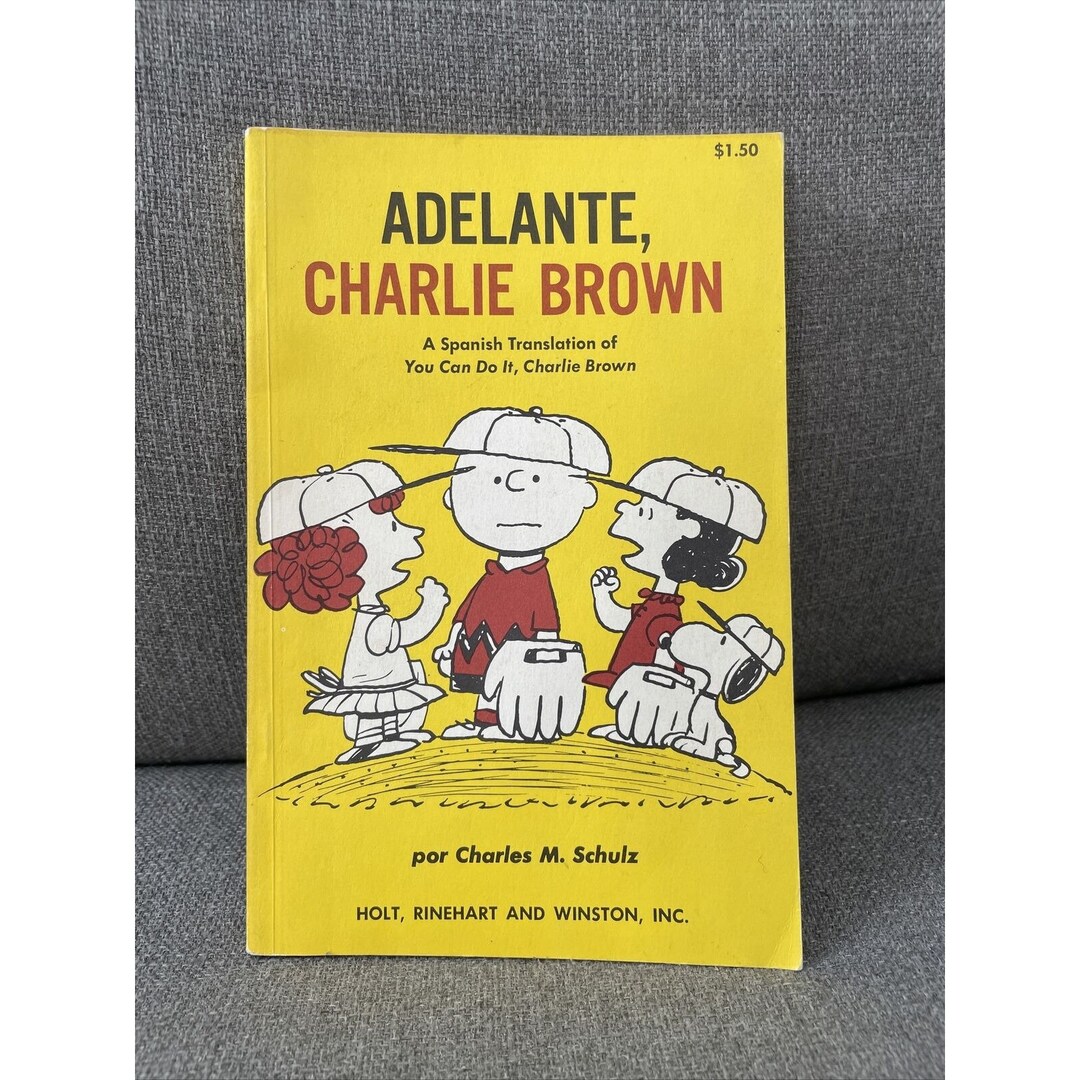 Adelante Charlie Brown Charles Schulz 1969 Spanish Translation ...