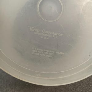 Vintage Tupperware Triple Sifter 354 Frosted White 4 Pieces Complete ...