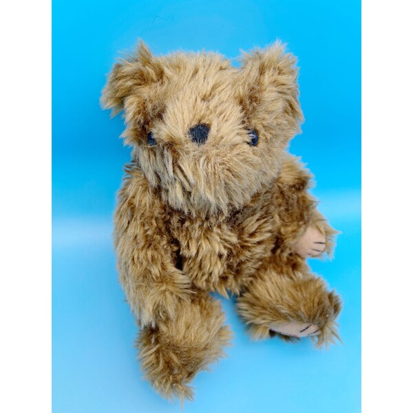 Plaid Teddy Bear - Etsy