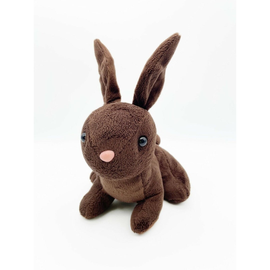 Dan Dee Bunny Rabbit 8 Brown Stuffed Plush Wire Bendable Ears Easter ...
