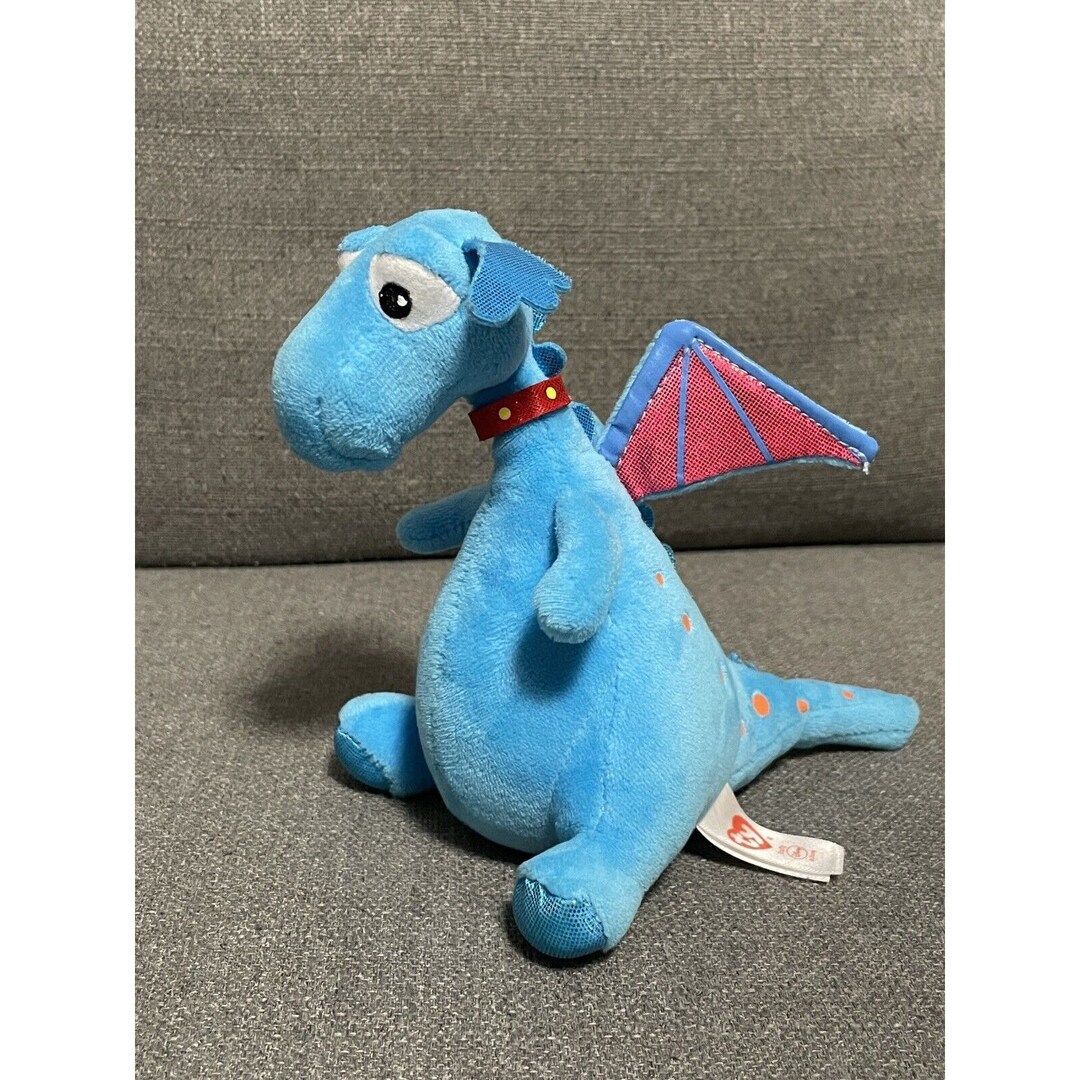 Ty Beanie Baby Disney Doc Mcstuffins Stuffy the Dragon 6" Blue Stuffed ...
