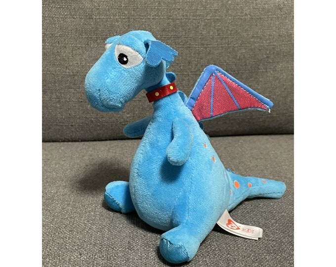 Ty Beanie Baby Disney Doc Mcstuffins Stuffy the Dragon 6" Blue Stuffed ...