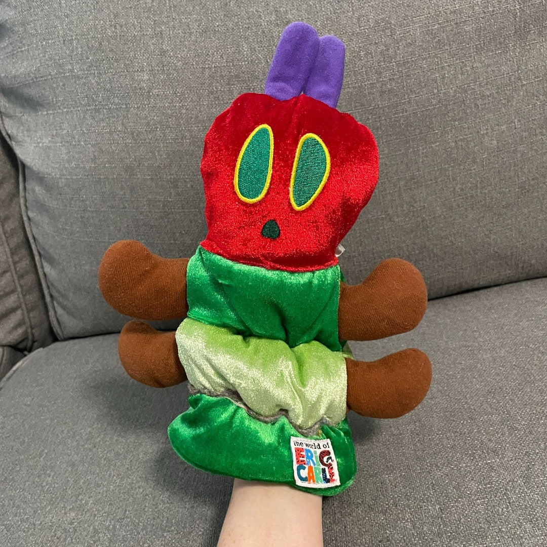 The Very Hungry Caterpillar Hand Puppet 9 Stuffed Plush World of Eric ...