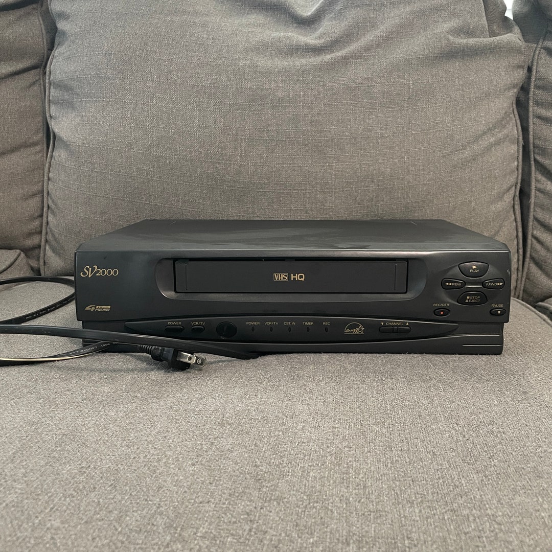 SV2000 4 Head Hi-fi VHS HQ VCR Video Cassette Recorder No - Etsy UK