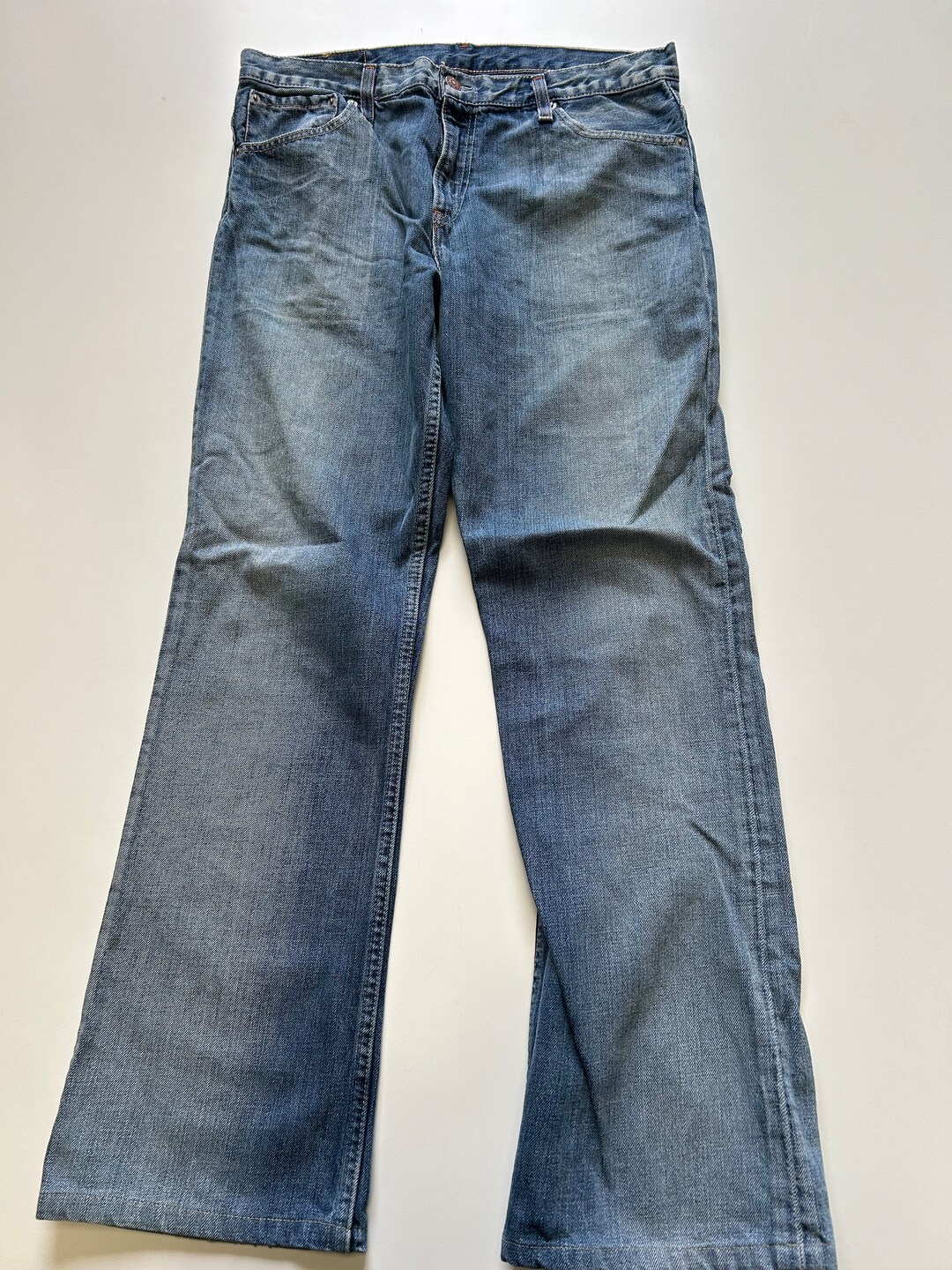 Mens Levi Levis Strauss 507 Jean 1990s Vintage Slim Bootcut Fit Jeans ...