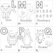 Printable Alphabet Coloring Pages, From A to Z, 26 Pages - Instant ...