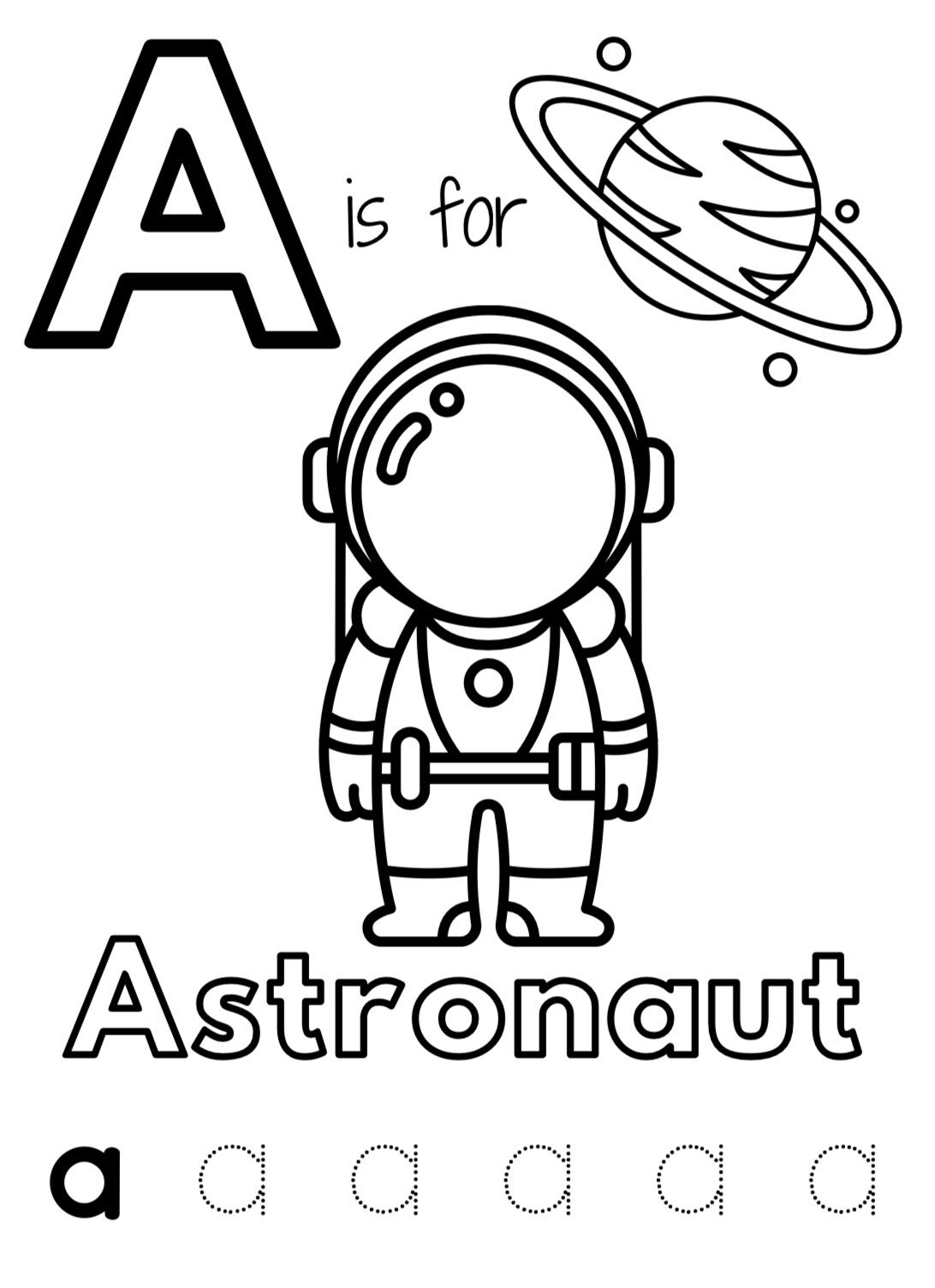 Printable Alphabet Coloring Pages, From A to Z, 26 Pages - Instant ...