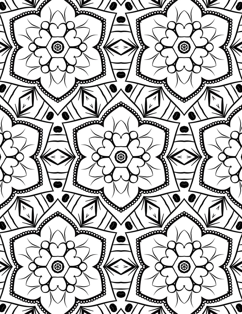 8000+ Digital Mandala Coloring Pages Bundle Printable Instant Download ...