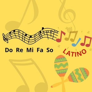 Do Re Mi Fa so LATINO!!! Print./8x11/ Musical Notes/ Classroom Art - Etsy