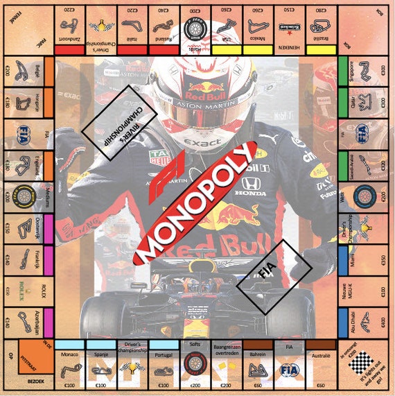 F1 Monopoly - Etsy Australia