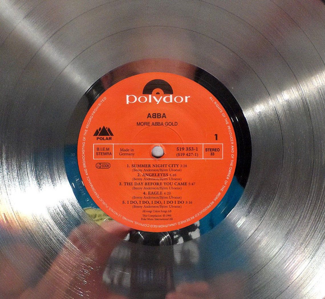 Collage With ABBA More ABBA Gold Silver / Gold Record - Etsy