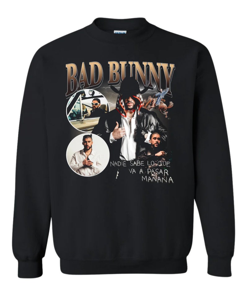 Bad Bunny Most Wanted Tour Merch Nadie Sabe Lo Que Va Pasar Mañana ...
