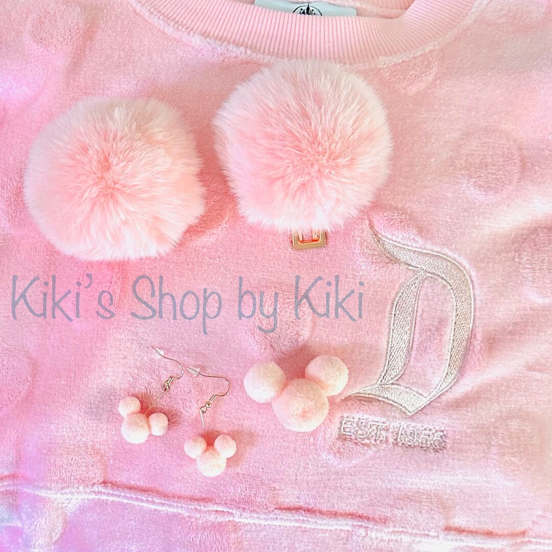 NEW Piglet Pink Mickey Pom Pom Crocs Charms 6 Piece set - Etsy
