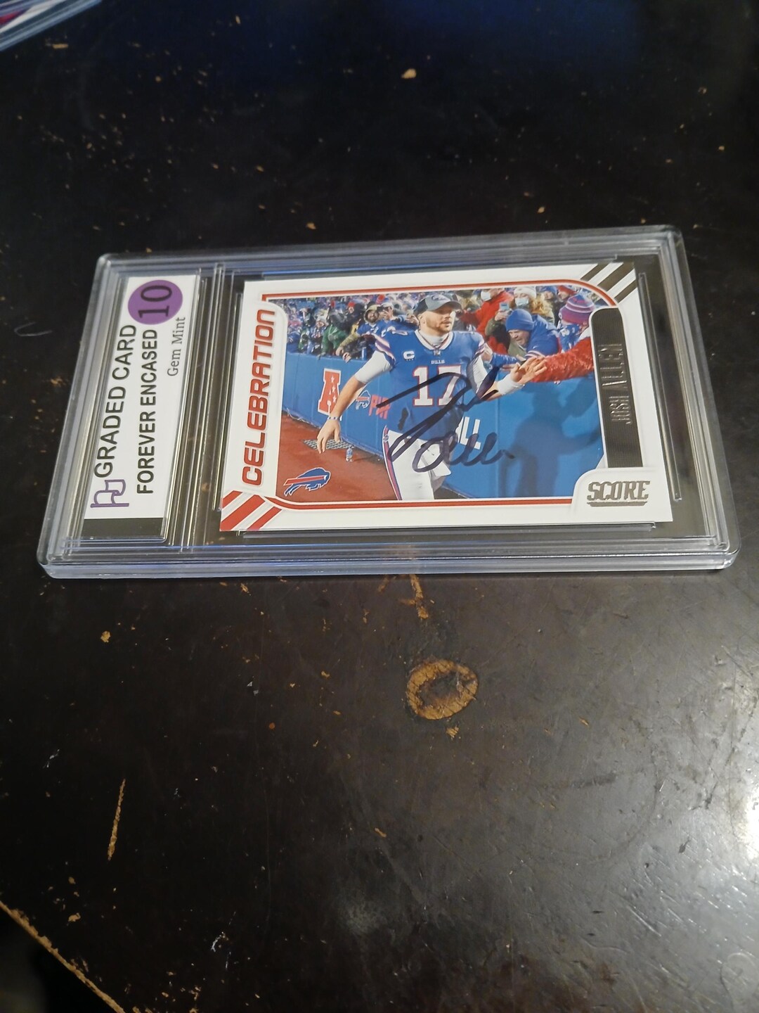 2023 Score Celebration Josh Allen Auto Gem Mint 10 - Etsy