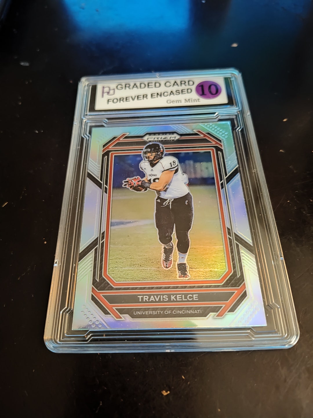 Prizm Draft Picks Travis Kelce Silver Prizm Gem Mint 10 - Etsy